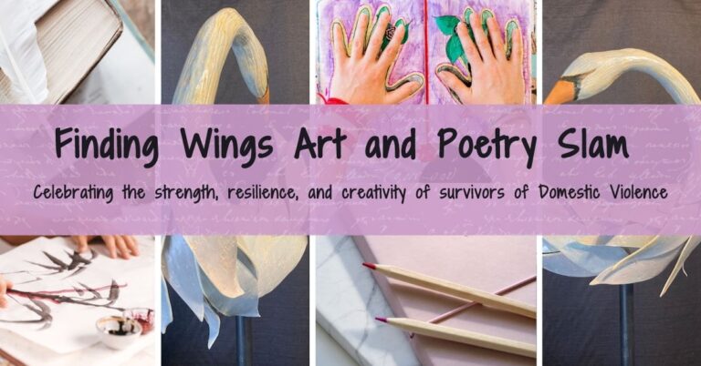 Finding Wings Art & Poetry Slam 2023 - Radiant Earth Studios