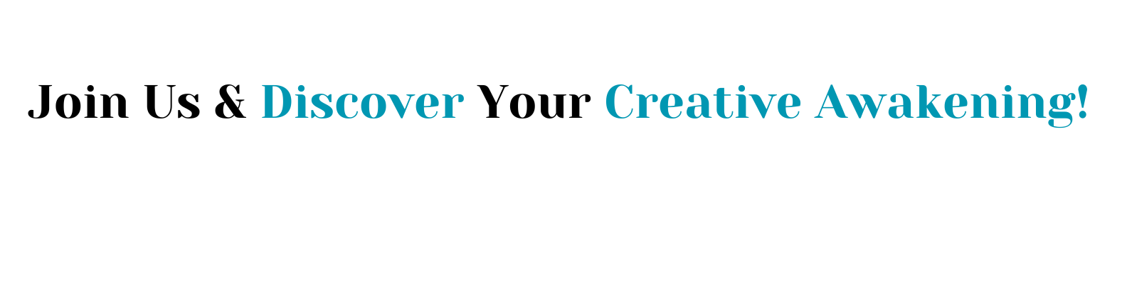 Creative Awakening Series Part 1 - Vision